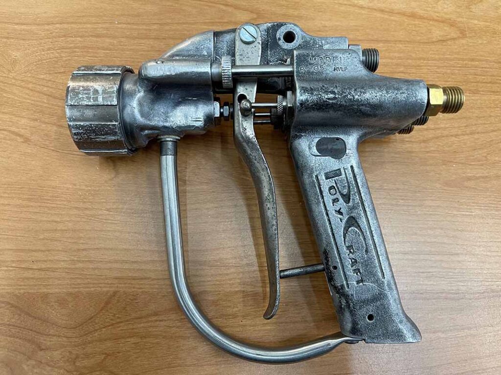 Poly-Craft 202-705 Air Assisted Airless Chopper Gun - Airborne ...