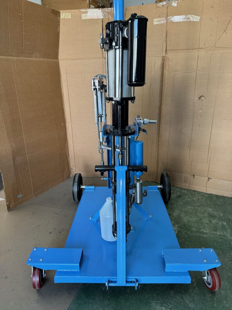 MVP REBUILT GEL-COAT OR RESIN WET-OUT SYSTEM ON 55-GAL DRUM CART & MAST ...